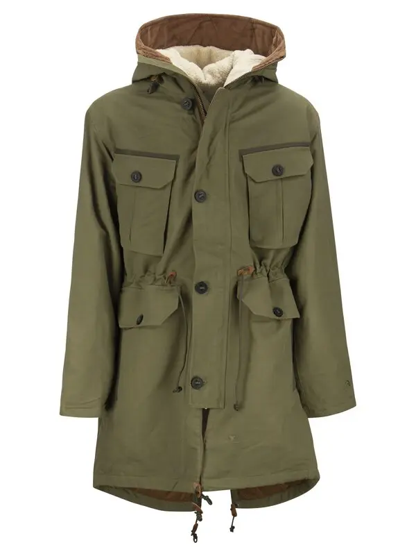 The North Face M66 Fishtail Parka For - Olive Green | Editorialist